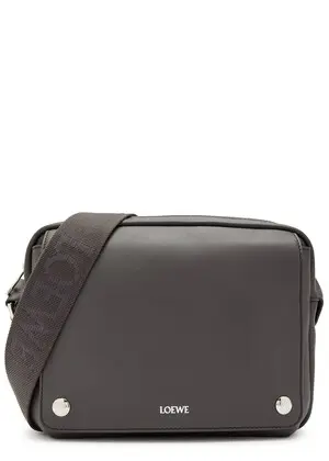 Loewe Leather Cross-body Bag - Grey