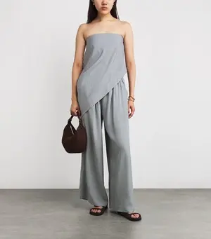 ST. AGNI Wide-leg Trousers