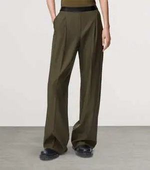 Loewe Wool Wide-leg Trousers