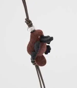Loewe Wool Platypus Bag Charm