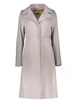 Herno Single-breasted Coat - Grey