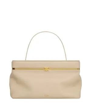 Celine East West Triomphe Frame - Tan