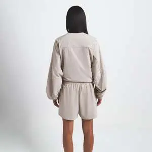 SKIMS Oversized Track Jacket