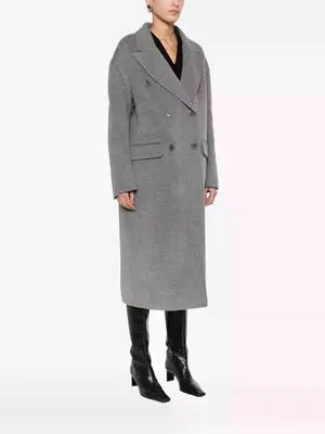 Ermanno Scervino Double-breasted Pocket Coat