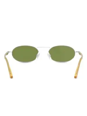 Persol Silver Tone Eyewear For Men