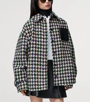 Loewe Tweed Houndstooth Overshirt