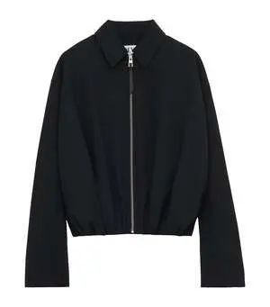 Loewe Wool Draped Bomber Jacket