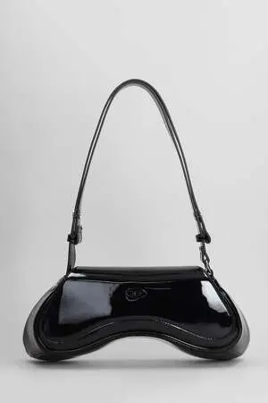 Diesel Play Crossbody Shoulder Bag - Black
