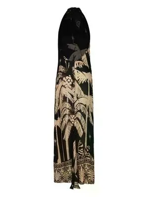 Johanna Ortiz Printed Maxi Dress