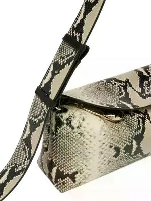 Erdem East West Bloom Shoulder Bag - Neutrals
