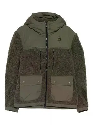 BLAUER. Hooded Fleece Jacket