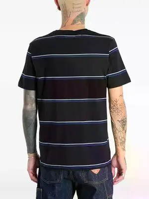 Fred Perry Fine Stripe T-shirt - Black