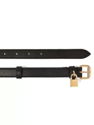 Stella McCartney Ryder Padlock Buckle Belt