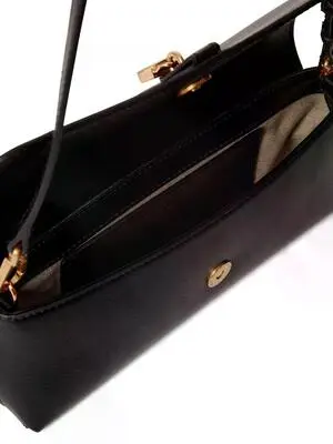 Stella McCartney Ryder Lock-detail Shoulder Bag - Black