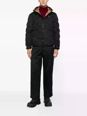 BLAUER. Quilted Hooded Jacket