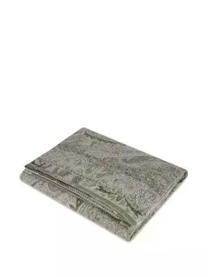Etro Paisley-pattern Wool Throw Blanket