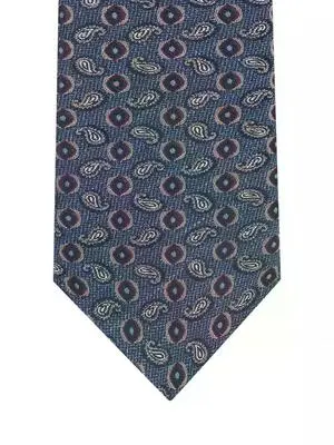 Etro Jacquard Paisley Neck Tie