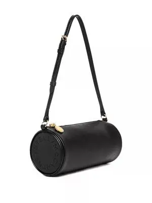 Stella McCartney Logo Bowling Shoulder Bag - Black