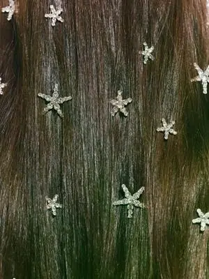 JENNIFER BEHR Crystal Star Vespera Hair Magnets