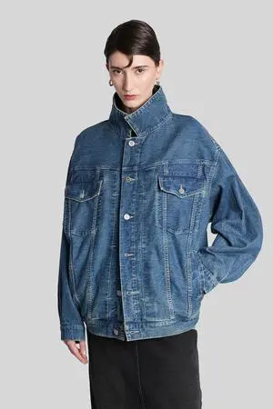 Vetements Denim Jackets - Blue