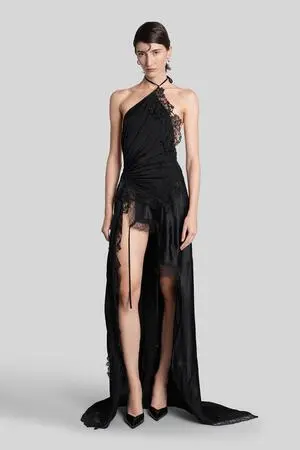 Vetements Long Dress - Black
