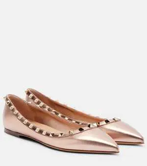 Valentino Garavani Pointed Toe Flats For Women