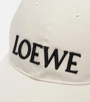 Loewe X Louis Wain Cotton Canvas Baseball Cap - White