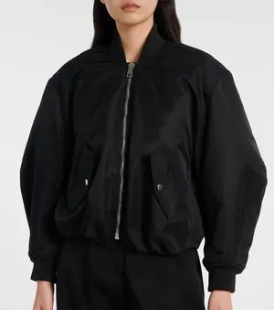 Givenchy Cropped Bomber Jacket