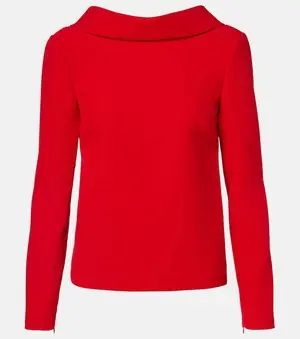 Roland Mouret Crêpe Top