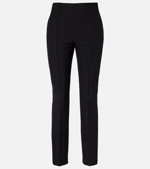 Roland Mouret Crêpe Slim Pants - Black