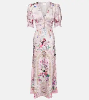 Camilla V Neck Day Dresses