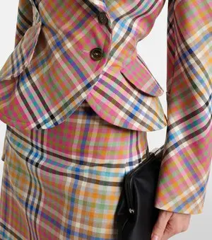 VIVIENNE WESTWOOD Stormy Asymmetric Wool Blazer