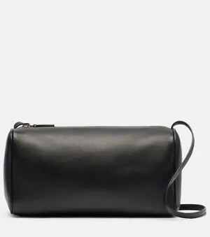 THE ROW 90s Leather Crossbody Bag - Black