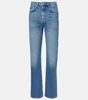 Women's High Rise Straight Jeans