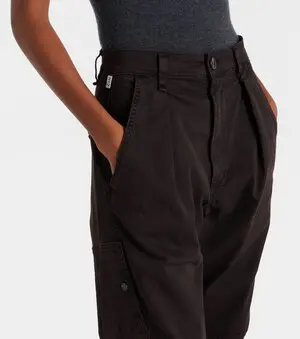 Citizens Of Humanity Flight Barrel-leg Pants - Brown