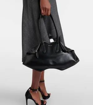 Alexander McQueen Manta Medium Leather Tote Bag
