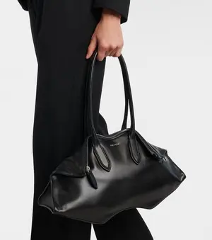 Alexander McQueen Manta Medium Leather Tote Bag