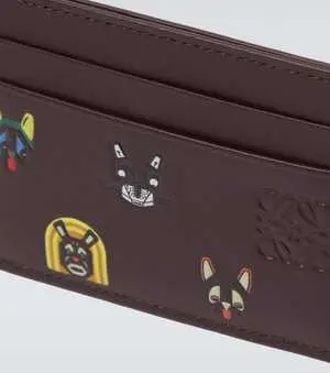 Loewe X Louis Wain Leather Card Holder