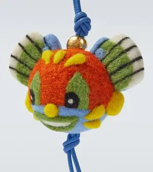 Loewe X Louis Wain Clown Wool Bag Charm