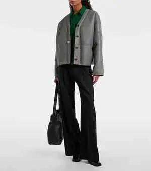Loewe Wool Wide-leg Trousers