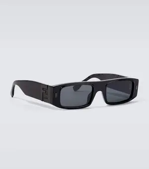 Fendi Ff Squared Rectangular Sunglasses