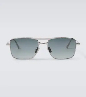 Dior Silver Aviator Sunglasses