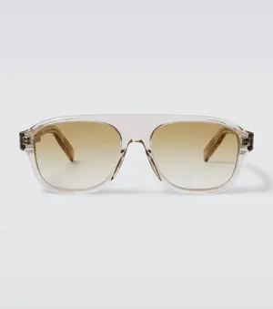 Dior Cd Icon A1u Square Sunglasses - Brown