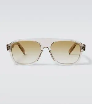 Dior Cd Icon A1u Square Sunglasses - Brown