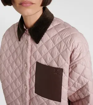 Loewe Anagram Quilted Jacket