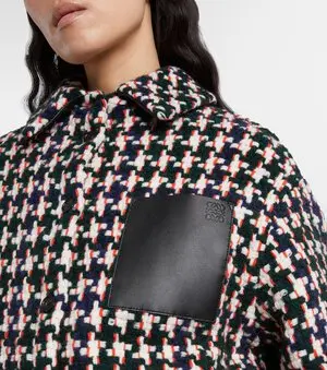 Loewe Leather-trimmed Overshirt