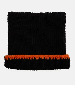 Loewe X Louis Wain Cat Wool-blend Beanie