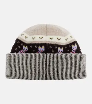 Loewe Logo Wool-blend Beanie