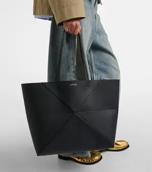 Loewe Puzzle Fold Large Leather Tote