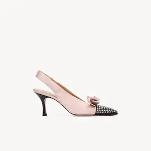 Chloe Silver Tone Shoes For Women